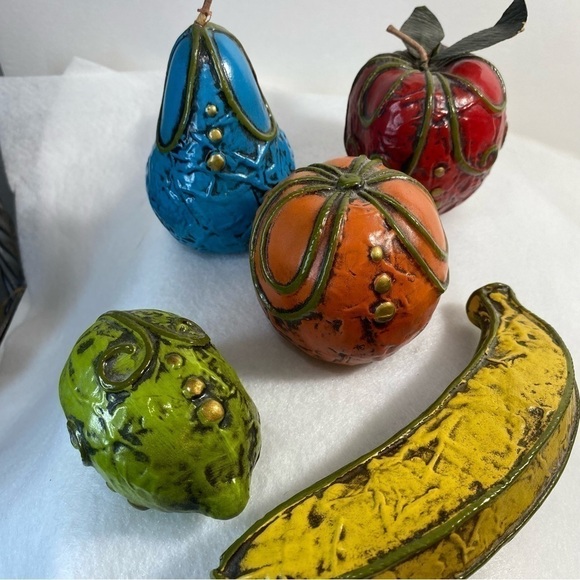 Fitz and Floyd | Accents | 97s Fitz Floyd Paper Mache Fruit Vintage ...